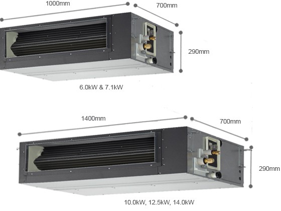 Slim-line Ducted Air Conditioning - Panasonic Austrslia