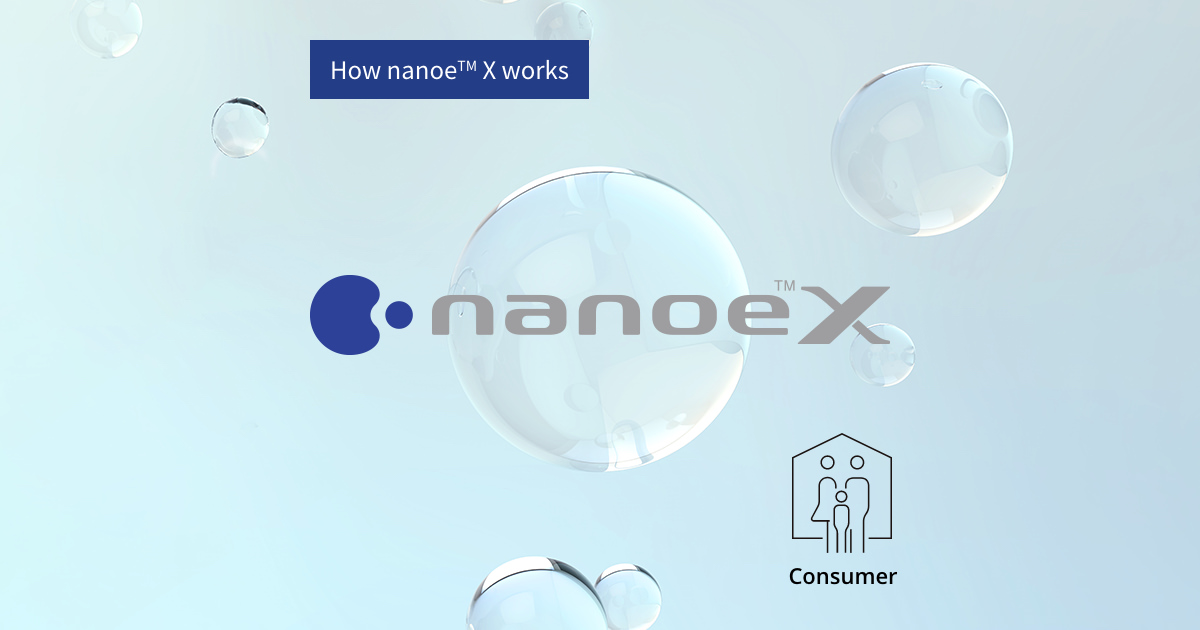 How nanoeX works | Consumer | nanoeX | Panasonic New Zealand