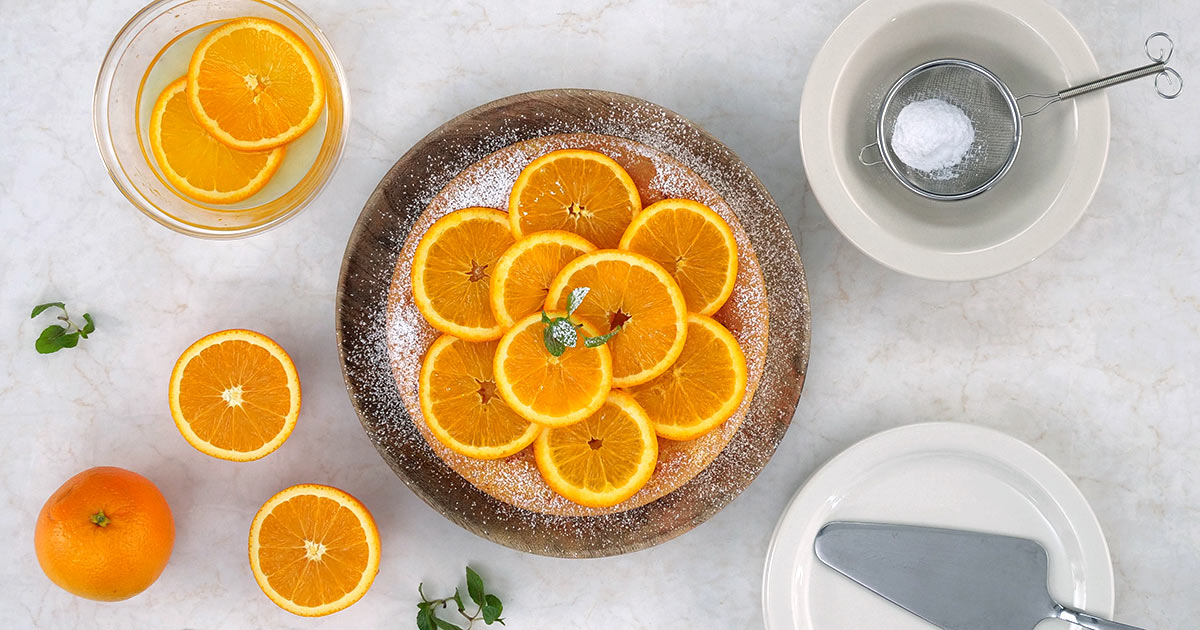 Orange Cake - Panasonic Singapore