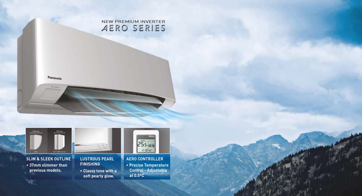 Panasonic Inverter Wall Mounted Air Conditioner (CS S18TKH) 1.50 Ton