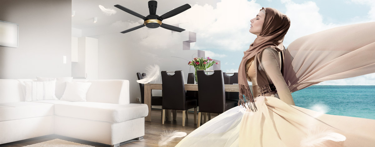 Remote Control Series Ceiling Fan - Panasonic Middle East