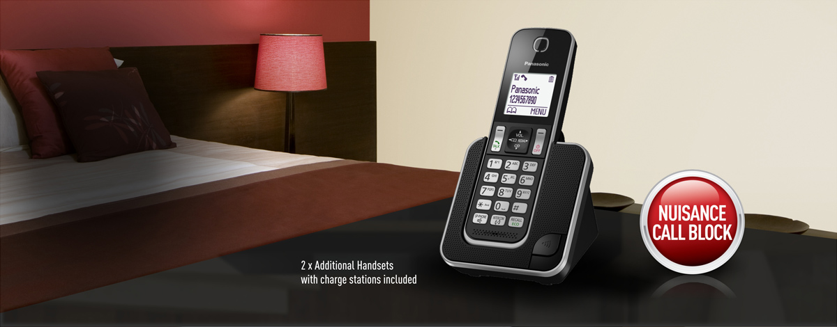 KX-TGD313E Telephones With Triple Handsets - Panasonic UK & Ireland