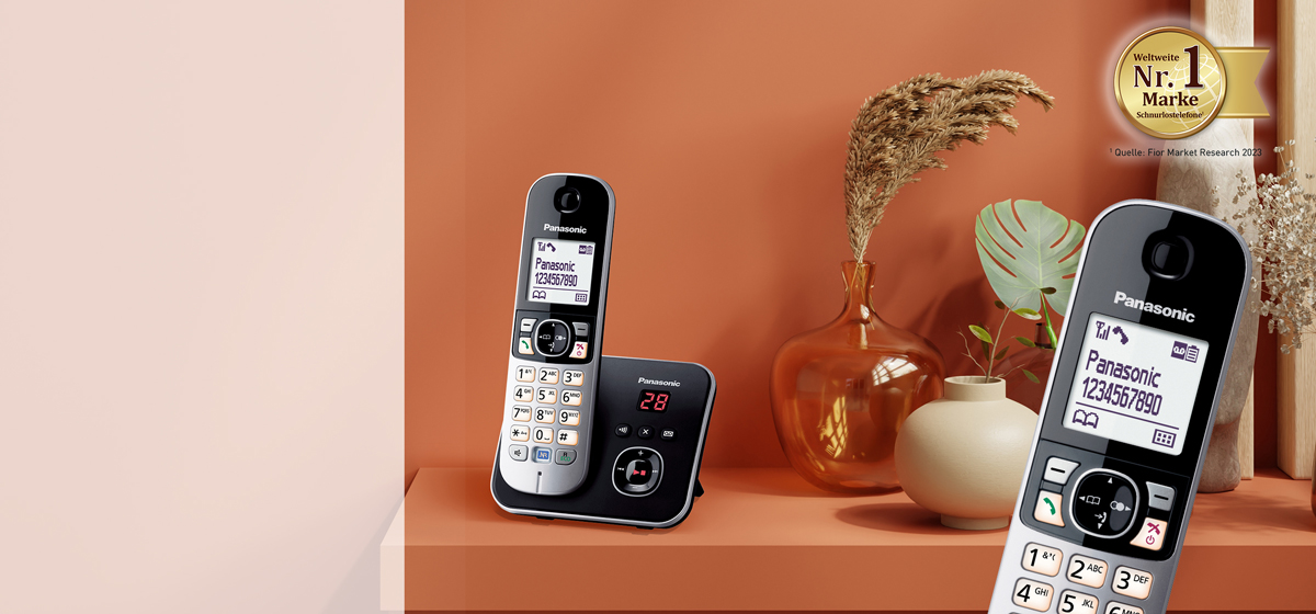 KX-TG6821 | DECT Schnurlostelefon mit AB | Panasonic
