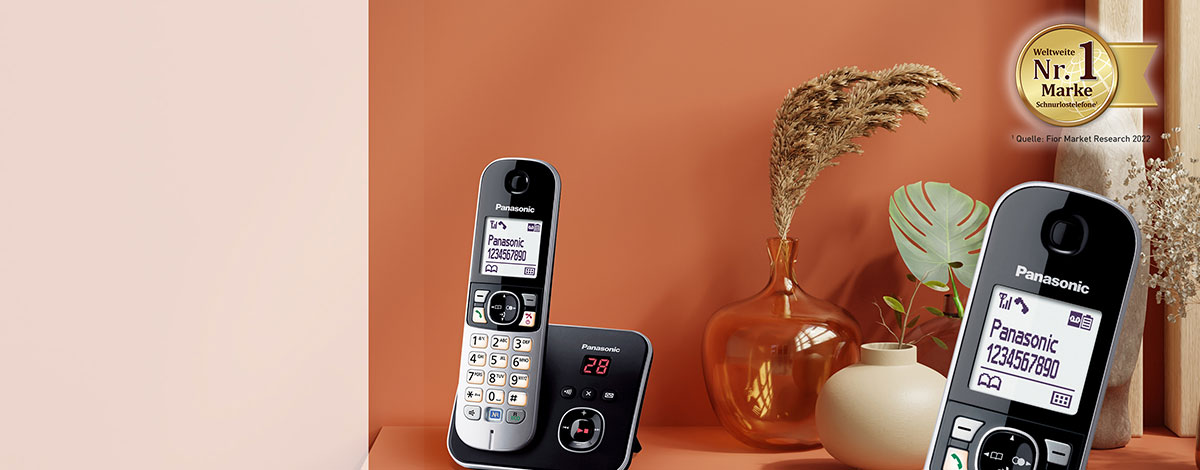 KX-TG6821 | DECT Schnurlostelefon mit AB | Panasonic