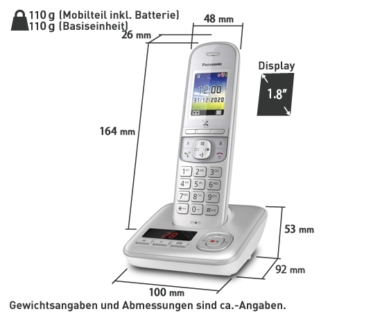 KX-TGH720 | DECT Schnurlostelefon | Panasonic