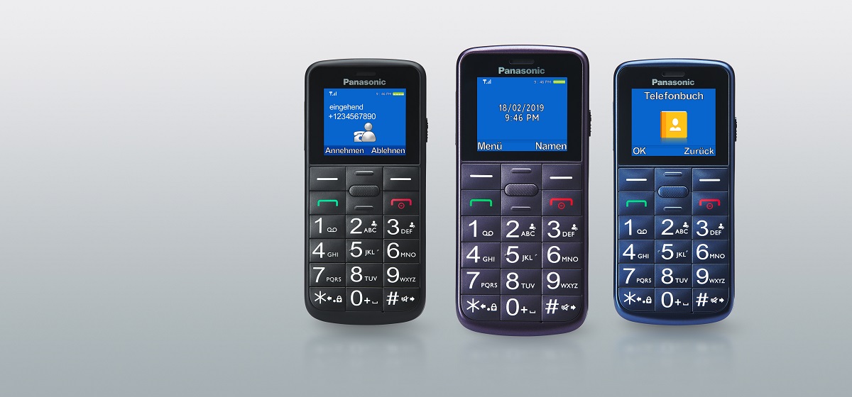 KX-TU110 | Senioren-Handy Easy Use | Panasonic