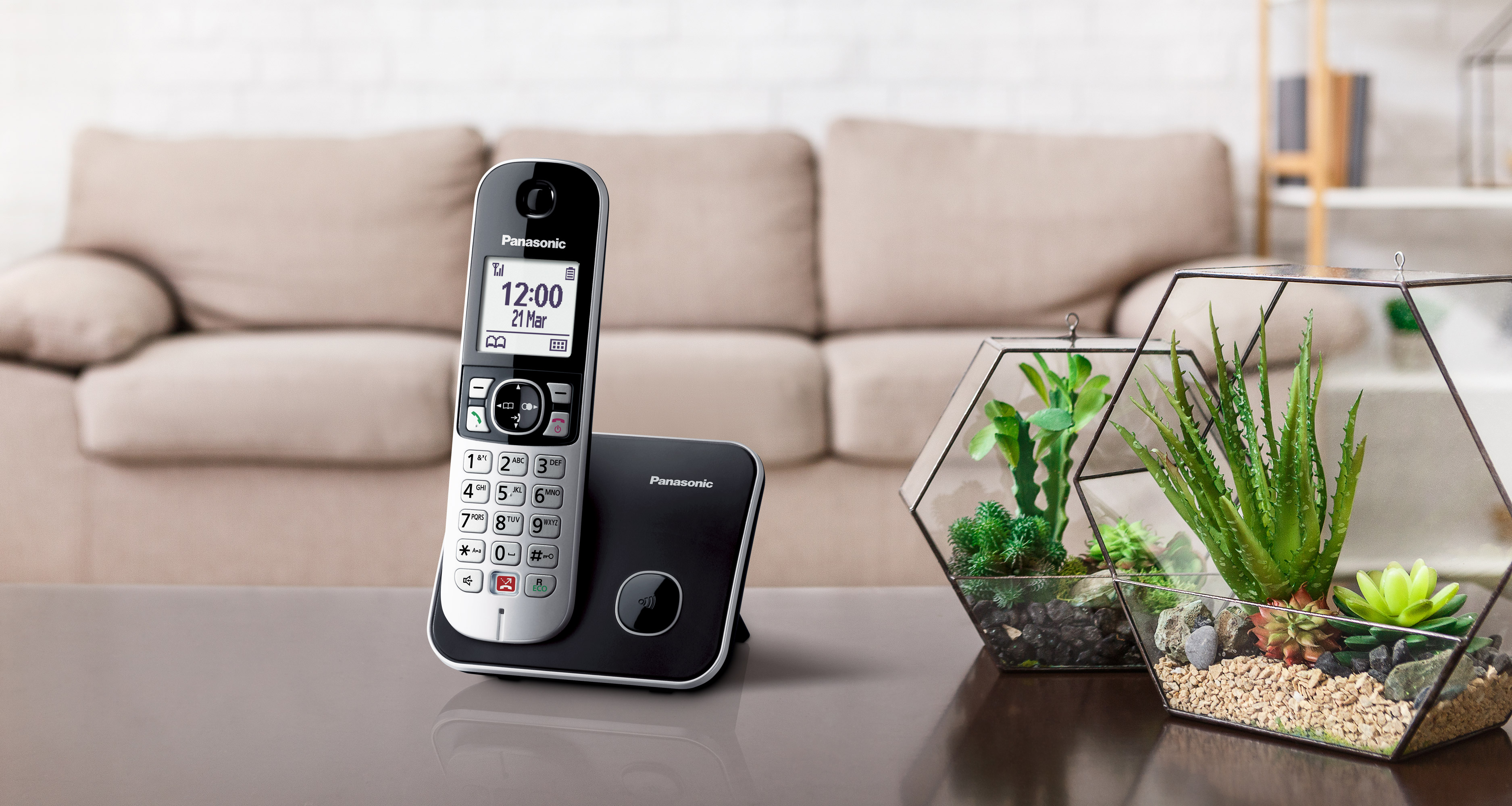 Téléphones fixes DECT KX-TG6851 - Panasonic France