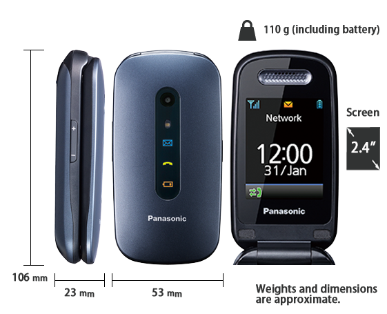 KX-TU456EX Téléphones portables - Panasonic France