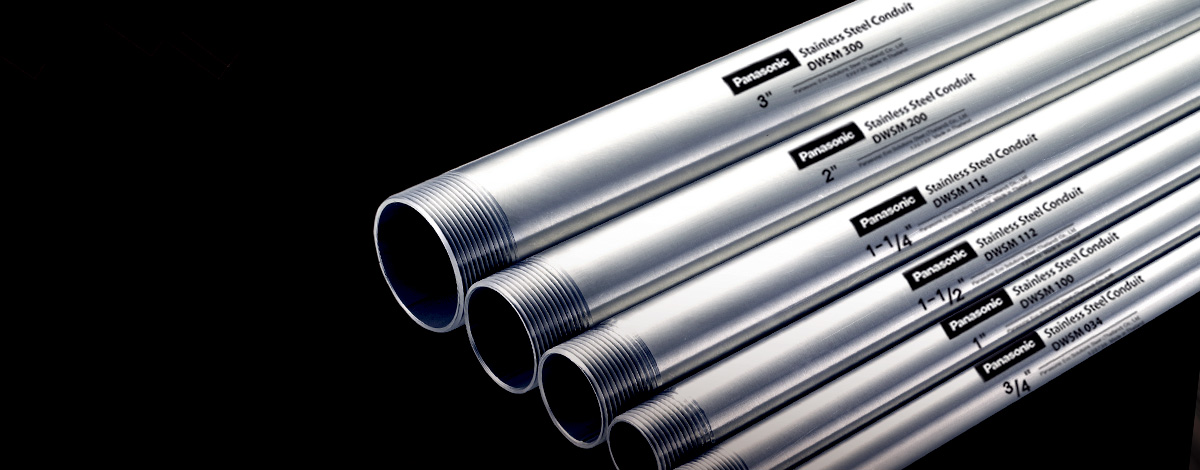 Stainless Steel Conduit Pipe Conduit Pipes - Panasonic Middle East