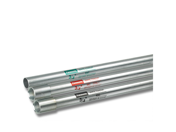 White Conduit Pipe (UL/BS) Conduit Pipes - Panasonic Middle East