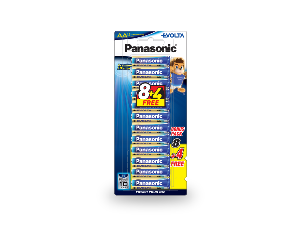 EVOLTA Battery LR03EG/12B4F (AAA Size) – Panasonic MY
