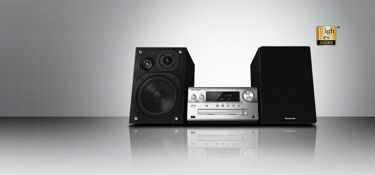 Speakers - Panasonic Micro System SC-PMX70B