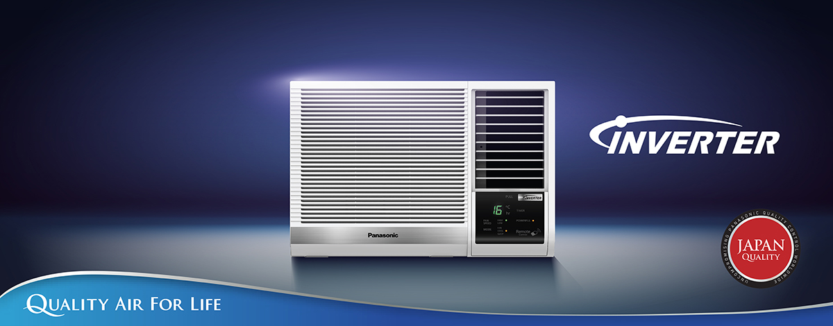CW-XS128VPH Window Type Aircon (Air Conditioner) with Inverter - Home ...
