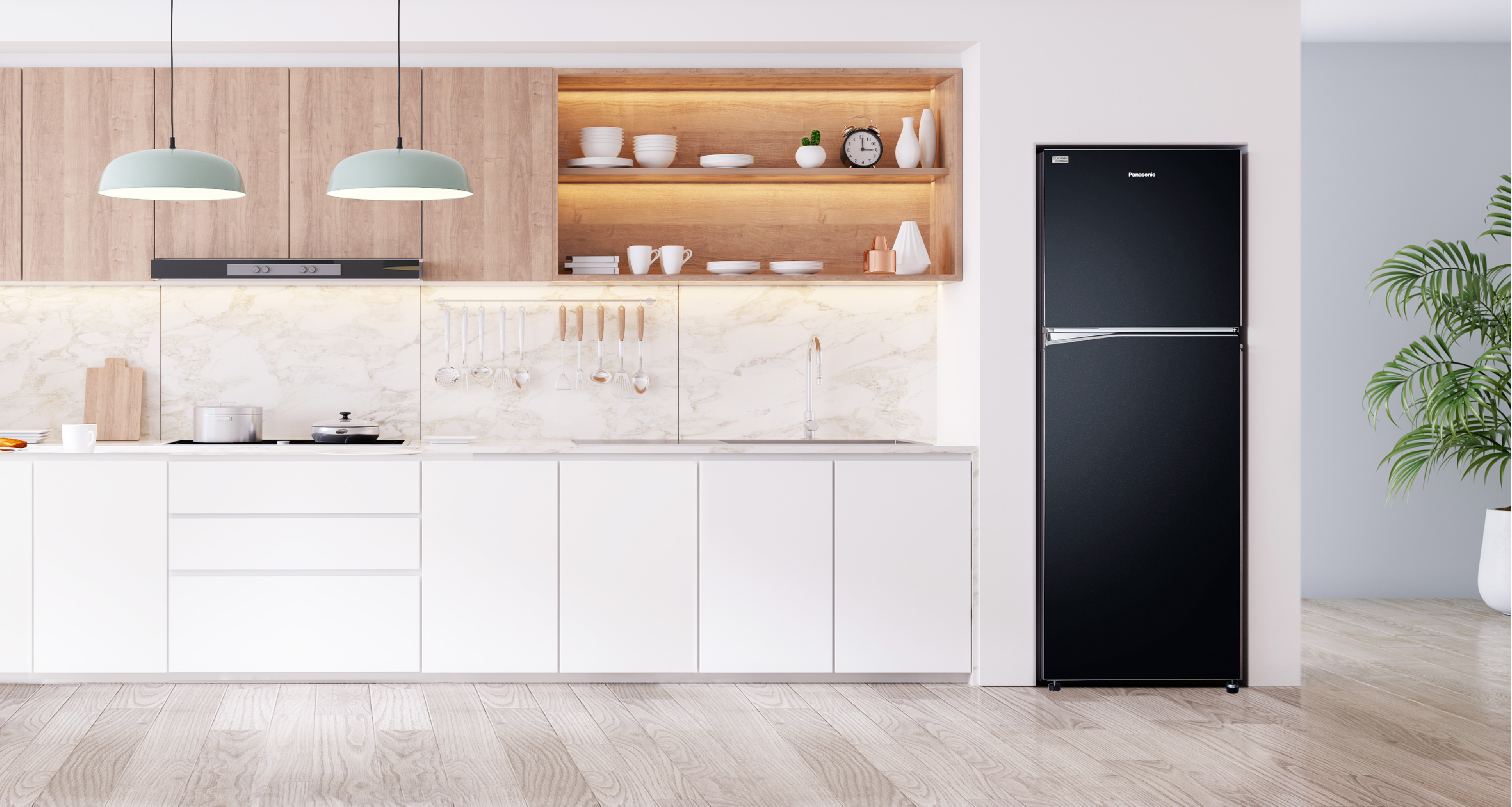 366L 2-Door Top Freezer Fridge NR-TL381BPKP | Panasonic PH