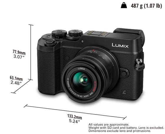 LUMIX GX8 K DSLM - LUMIX G systemkamera - Panasonic Sverige