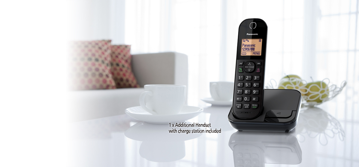 KX-TGC412EB Telephones With Twin Handsets - Panasonic UK & Ireland