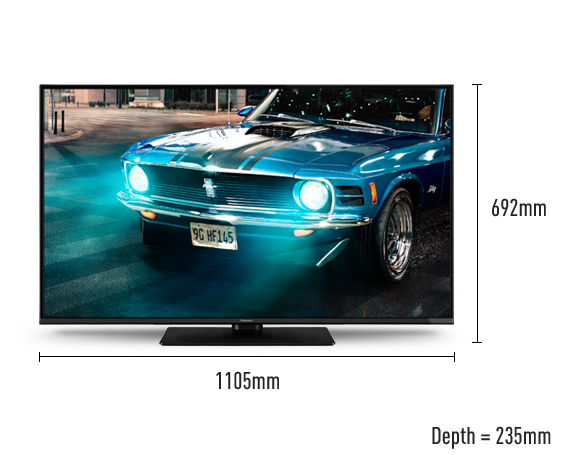 43 Inch Ultra 4K HDR TV TX-43GX555B | Panasonic UK & Ireland